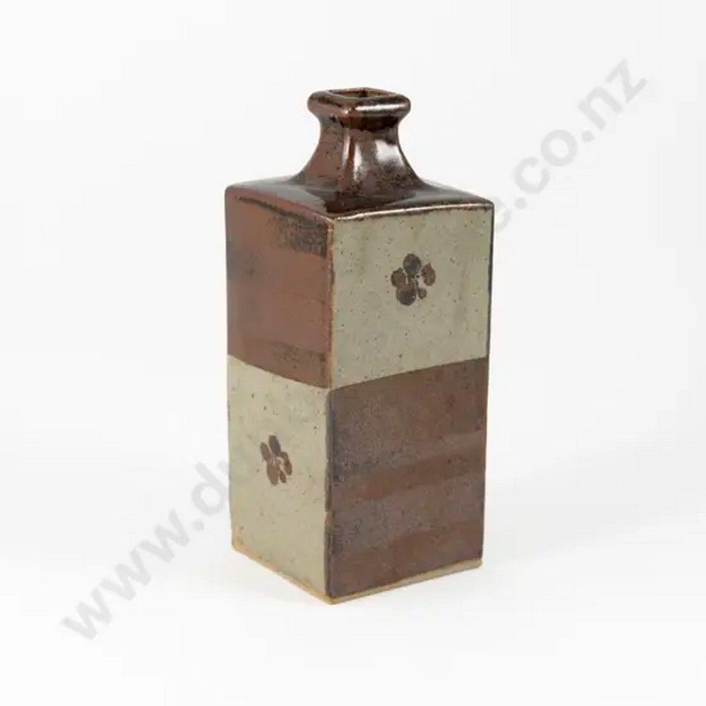 Bruce Martin Polychrome Glaze Rectangular Vase, 20 cm High - New ...