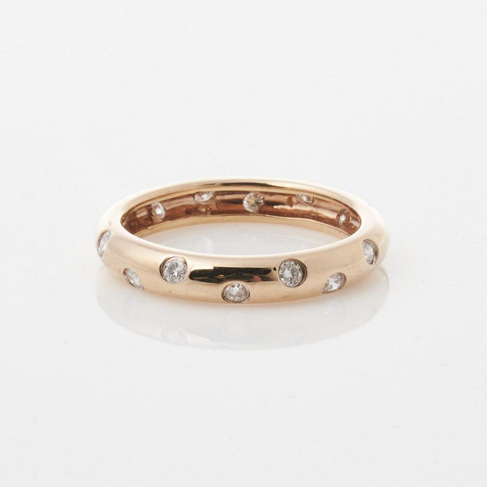 Rose Gold Diamond Band, 0.58ctw - Rings - Jewellery