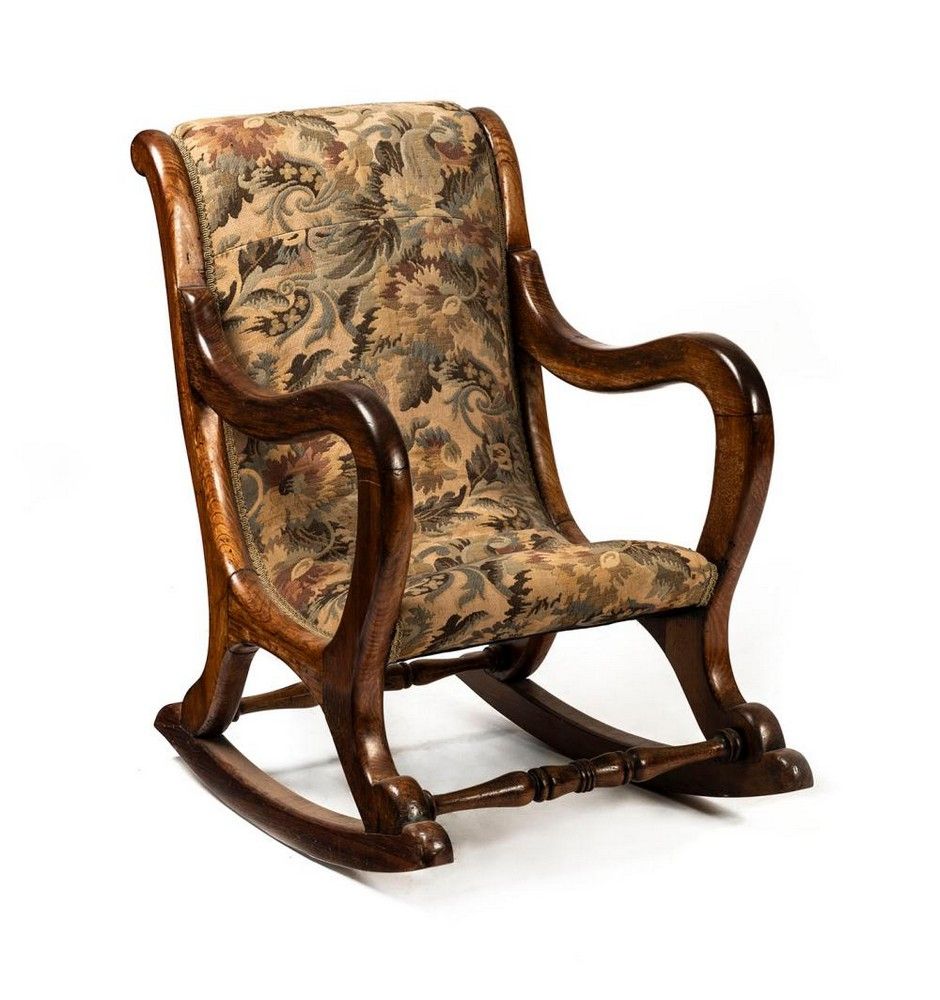 19th Century Australian Blackwood Rocking Chair from Rodney Pemberton ...