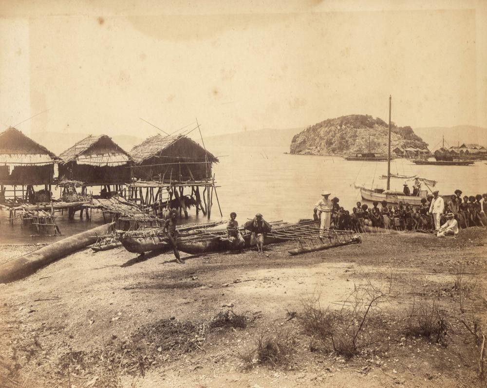 British New Guinea Expedition: Original Albumen Photographs, 1884 ...