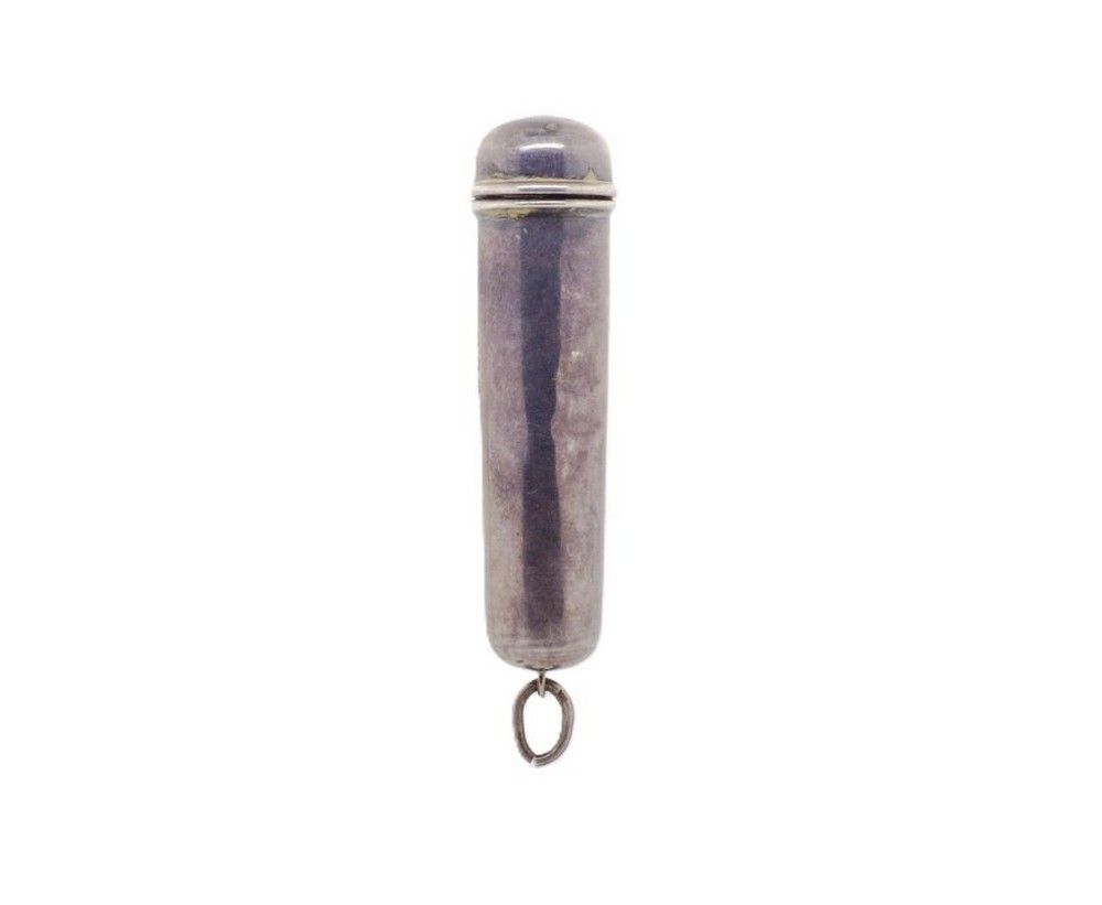 George V Silver Cheroot Case London 1918 Marks, 56mm Length - Smoking ...
