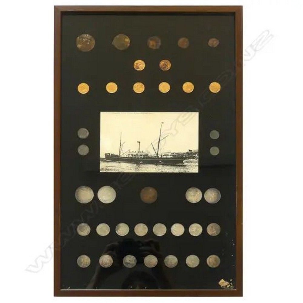 Treasures of the Elingamite: Gold & Silver Coin Display - Coins ...
