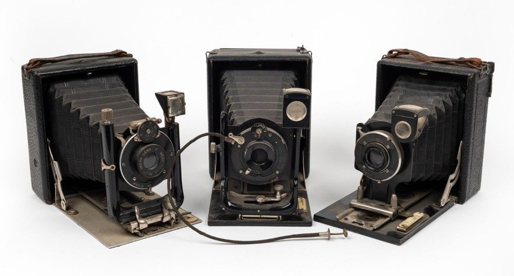 1910 Folding Plate Cameras: Butcher & Son, J.W. Smalls & Co - Radios ...