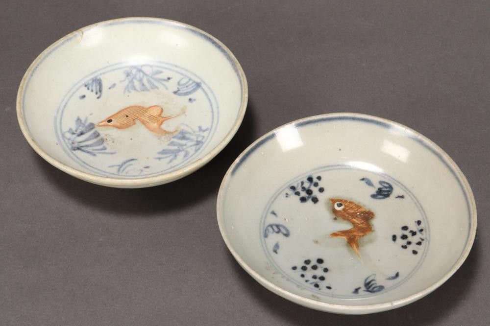 Ming Dynasty Fish and Flower Dishes