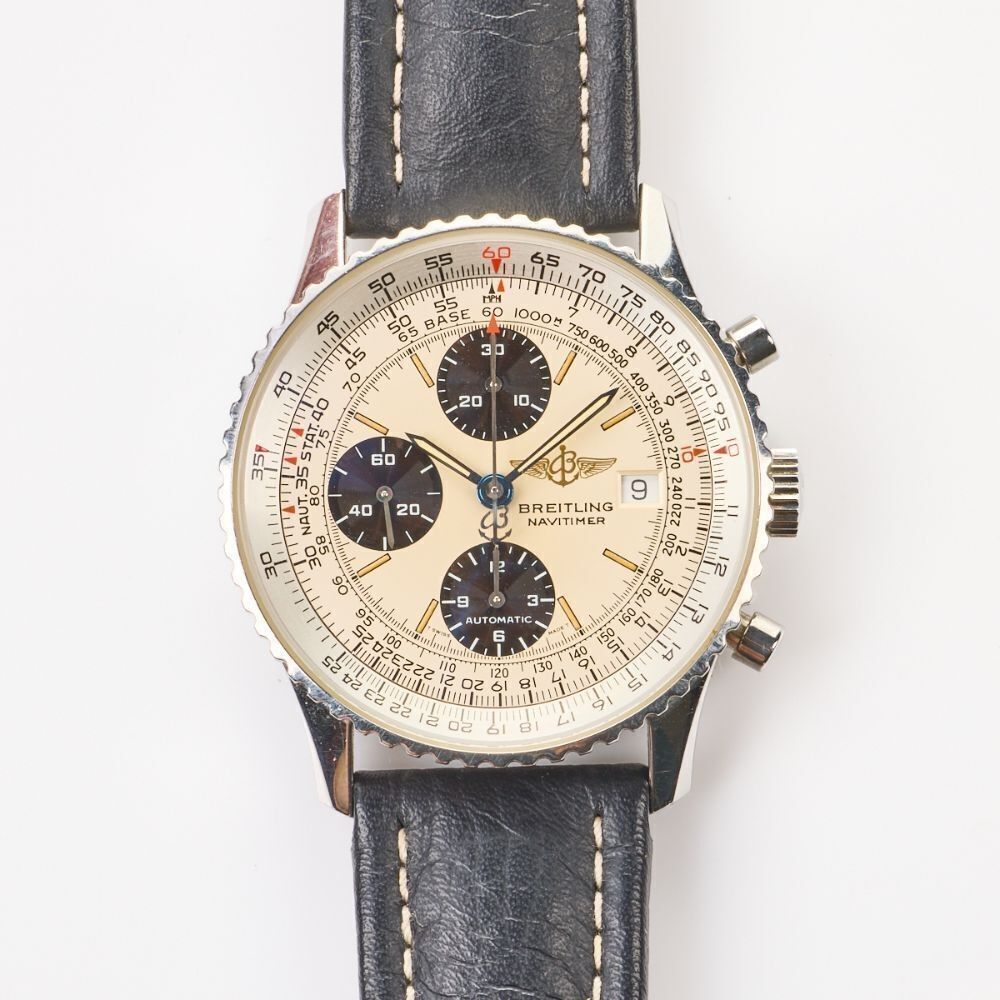 Breitling Old Navitimer II Chronograph Wristwatch, circa 1994 - Watches ...