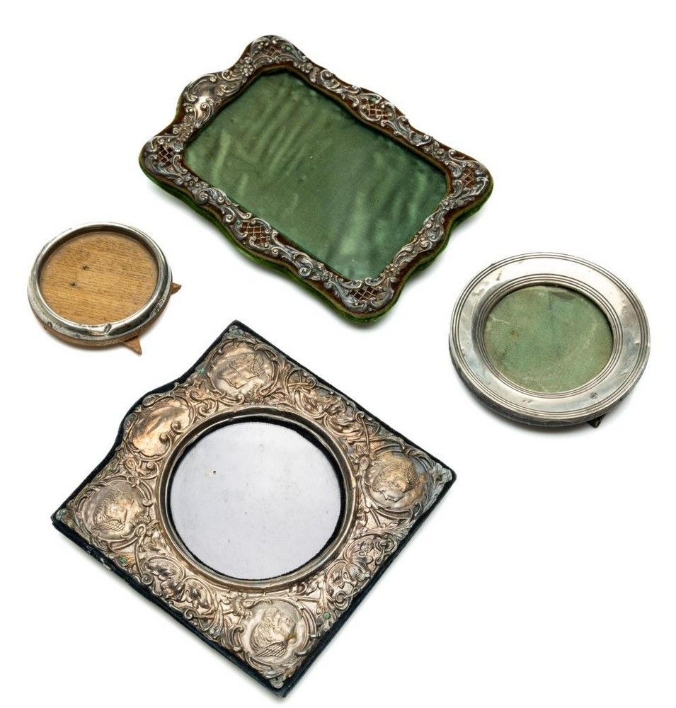 Assorted Hallmarked Sterling Silver Photo Frames Collection - Set of 4 ...