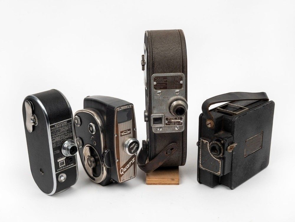 Vintage Movie Cameras Collection from 1930s to 1960s Variety ...
