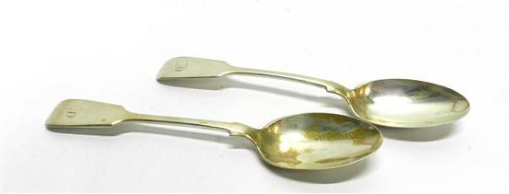 1872 London Sterling Silver Spoons, John Round & Son - Flatware/Cutlery ...