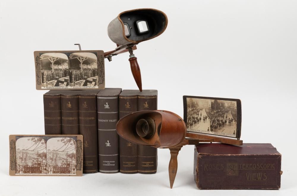 Worldwide Stereoview Collection with Hand-held Viewers - Zother - Oriental