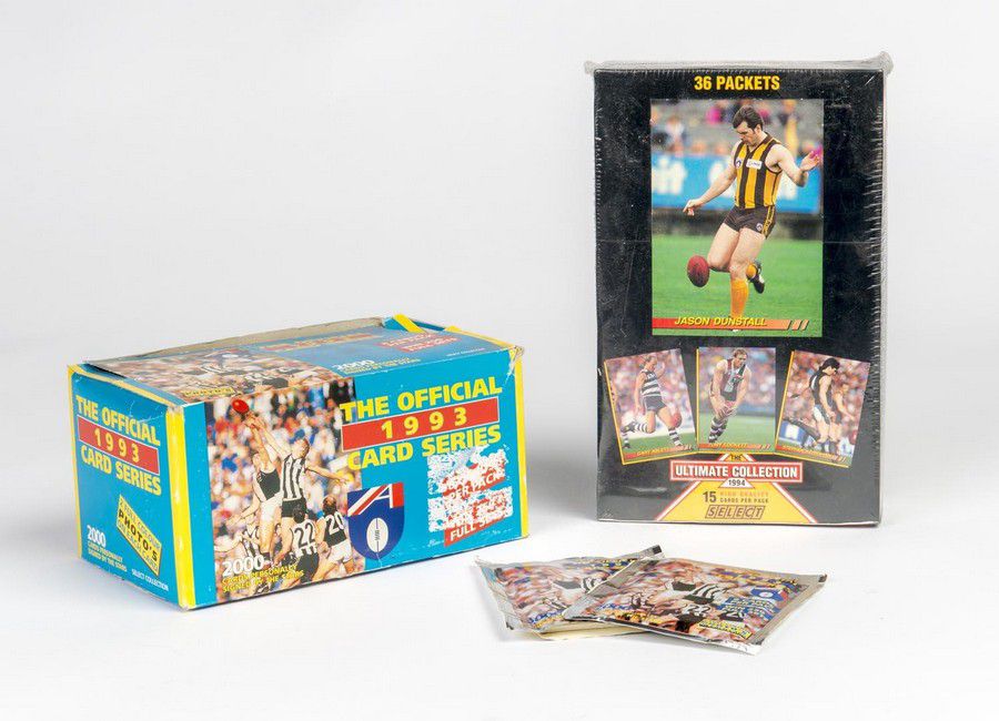 1993 & 1994 AFL Select Factory Boxes for Sale - Sporting - AFL/VFL ...