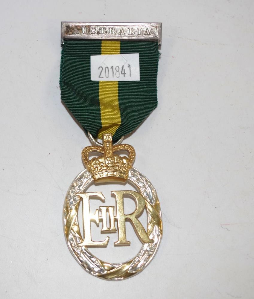 Decorating with Efficiency: Australian EIIR Volunteers - Medals, Badges ...
