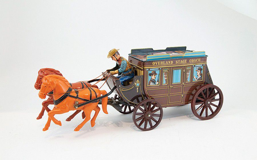 Japan's Modern Overland Stage Coach Toy
