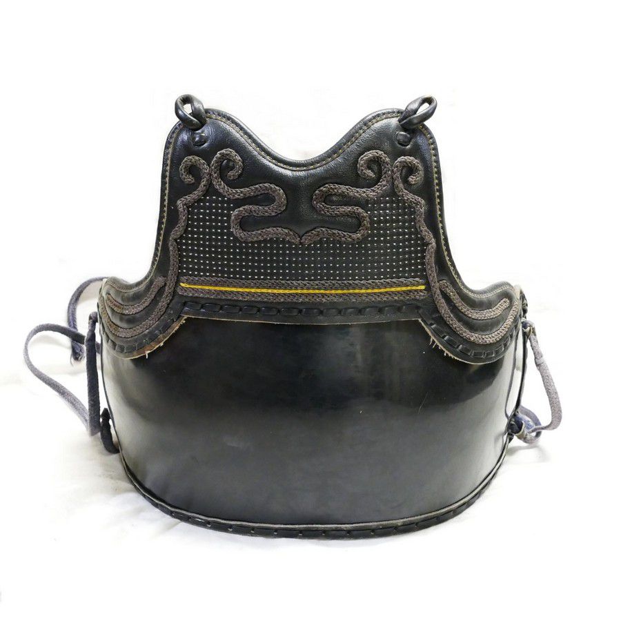 Japanese Corded Breastplate in Glass Case - Zother - Oriental