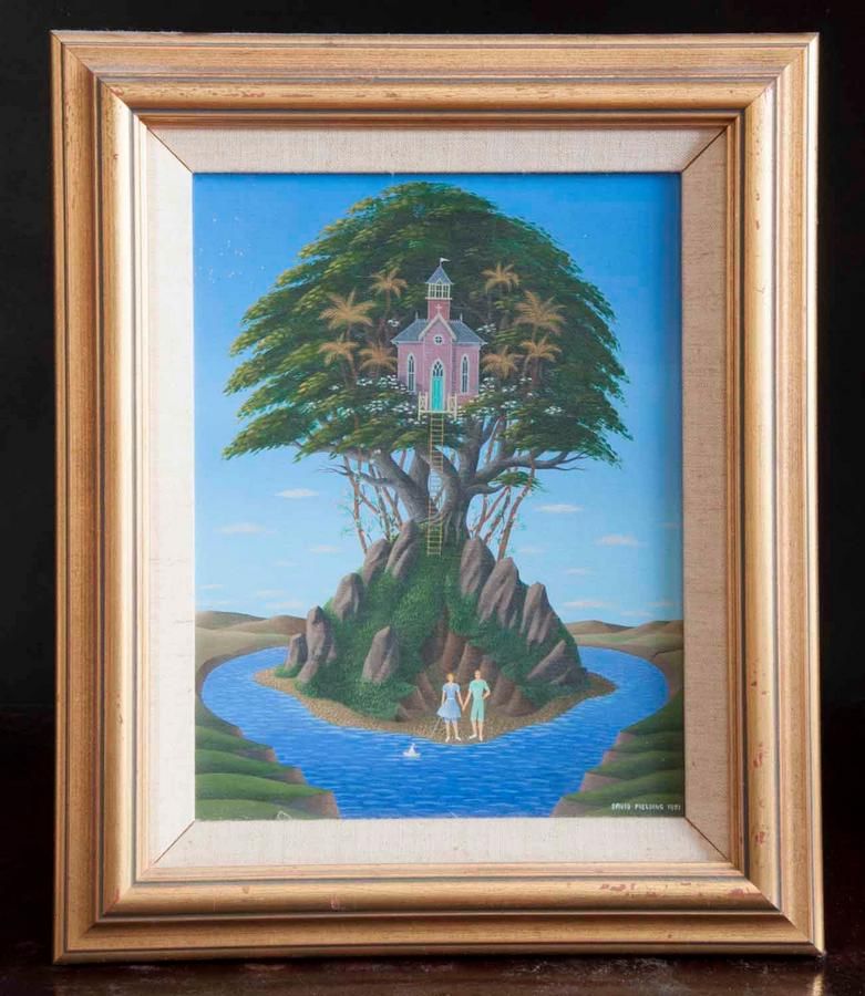 Tree House - Zother - 19th Century British - Ceramics