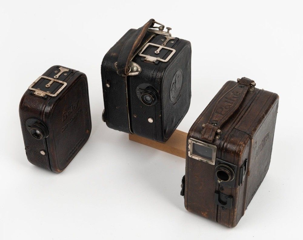 Pathe Trio: Vintage 1920s 9.5mm Movie Cameras Collection - Baby & Child ...