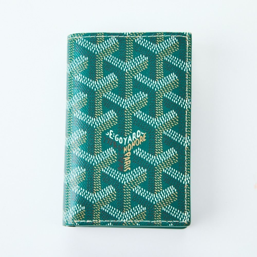 Green Goyard Saint Pierre Wallet: French Elegance in Compact Design ...