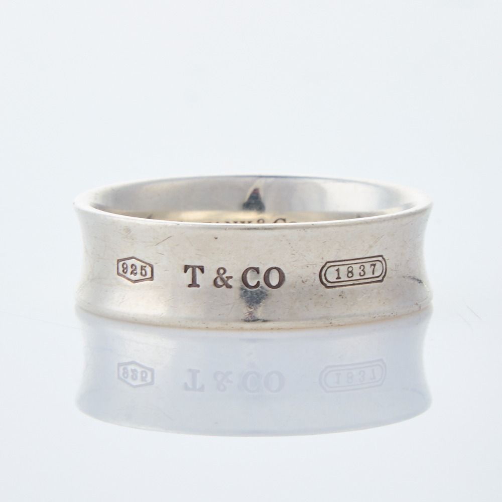 Tiffany & Co. Sterling Silver '1837' Ring, Size U 1/2 - Rings - Jewellery